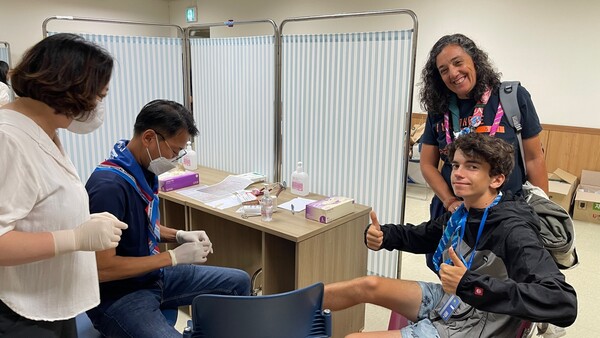 전북대병원 잼버리 참가자 ‘의료지원’ 지속